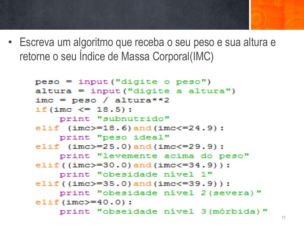 Curso Python Ifpb Algoritmos 