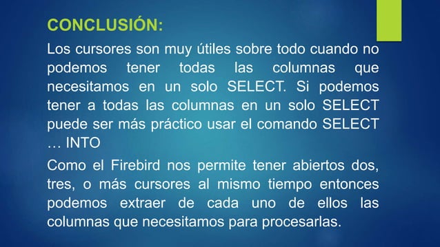 Cursores En Sql Server Ppt
