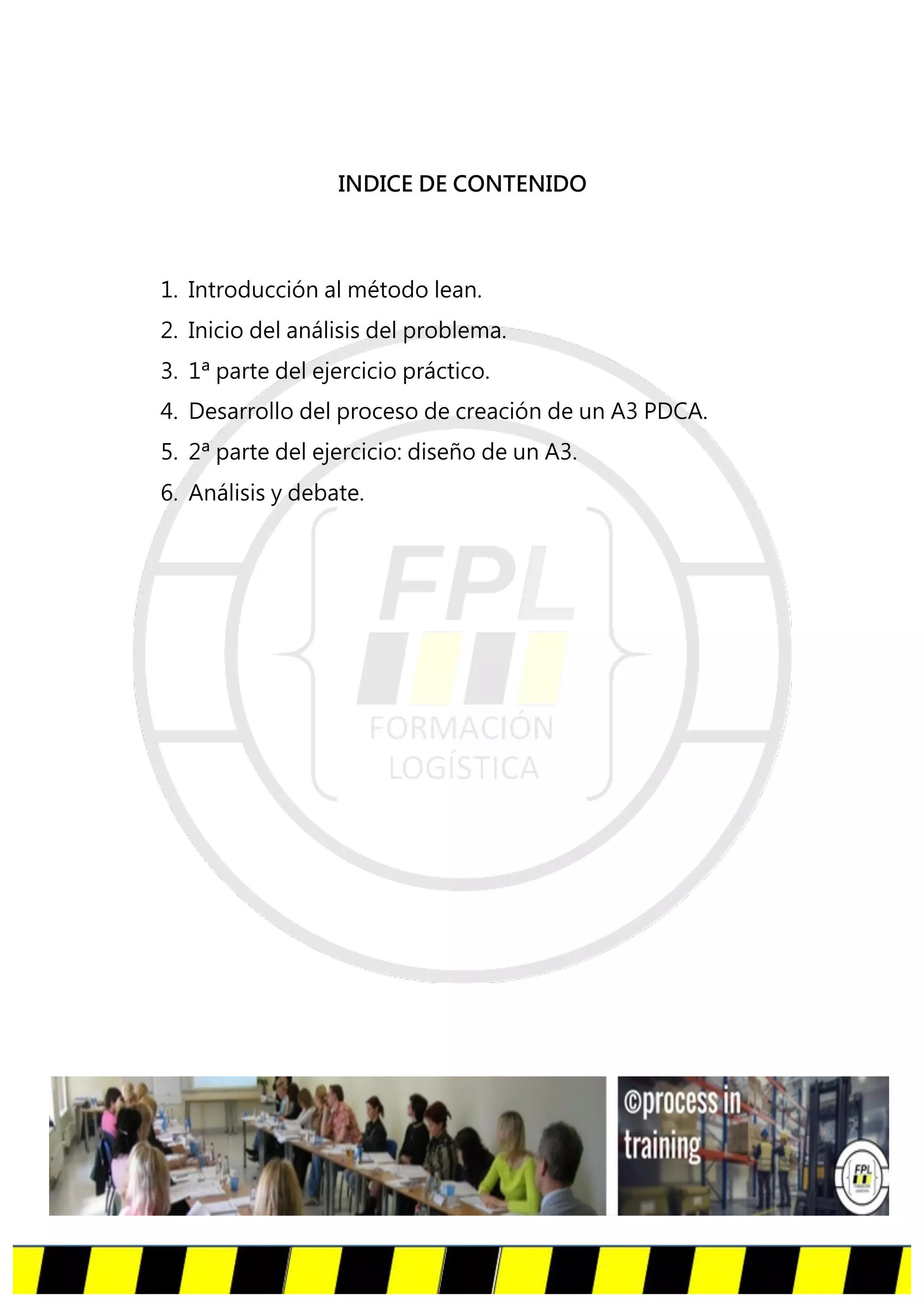 Curso resolución problemas a3 lean | PDF
