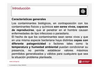 enfermedades causadas por riesgos biologicos | PDF