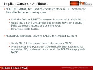 Cursors.ppt | Databases | Computer Software and Applications