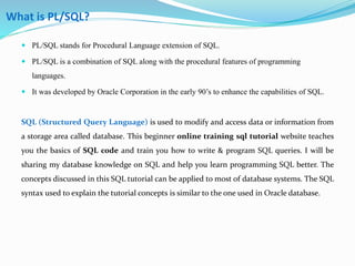 Cursors, triggers, procedures | PPTX