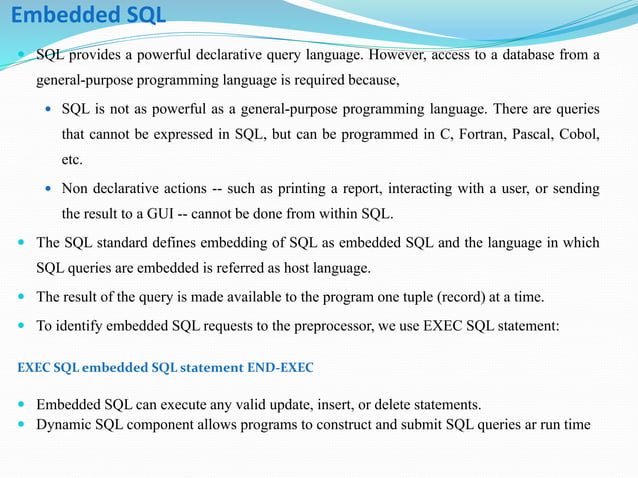 Cursors, triggers, procedures | PPT