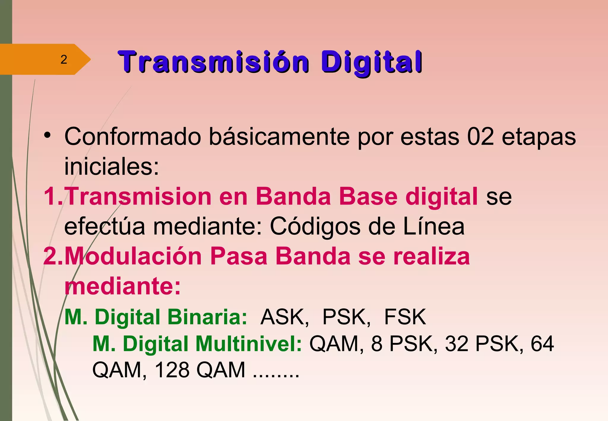 Codigos de Linea - Telecomunicaciones III | PPT