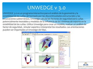 Curso uso de software geomecanico set 2013 | PDF