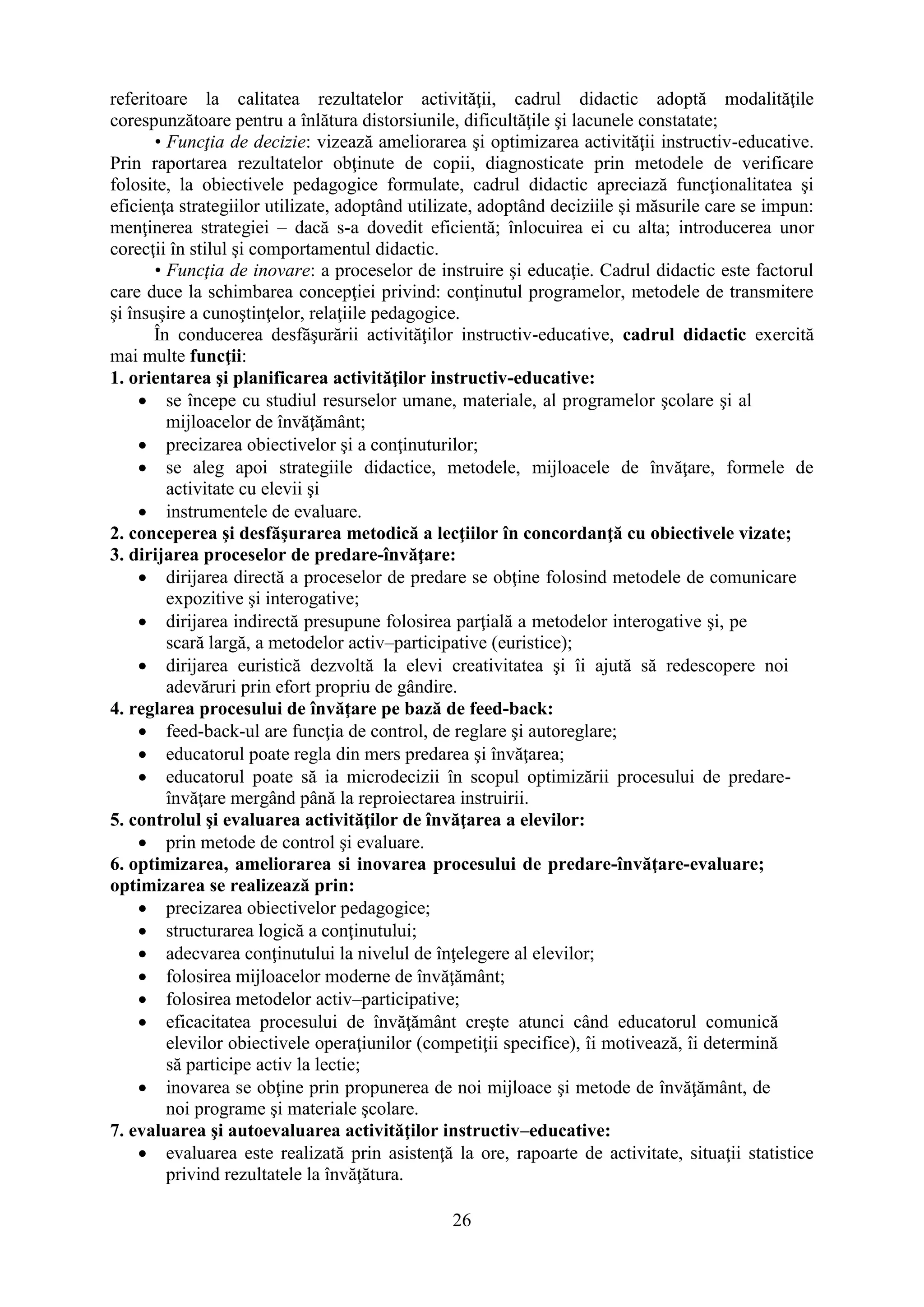 CURS PEDAGOGIE EDUCATORI TIT | PDF