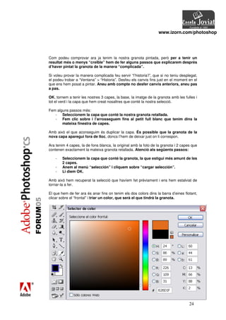 Curs pràctic photoshop cs en català | PDF