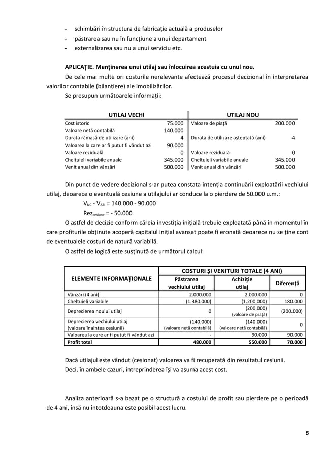 !Cursuri contabilitate manageriala | PDF