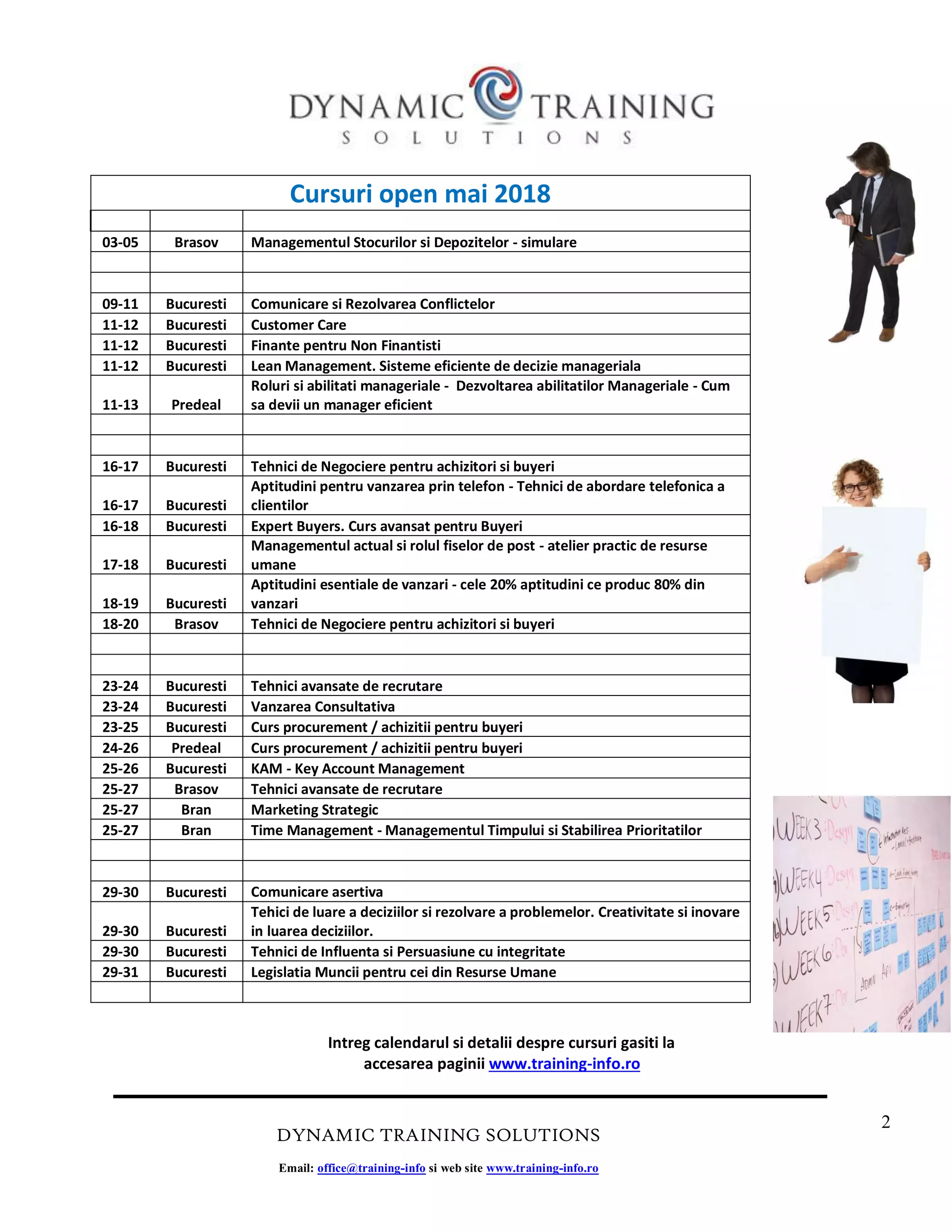 Cursuri open mai2018 | PDF