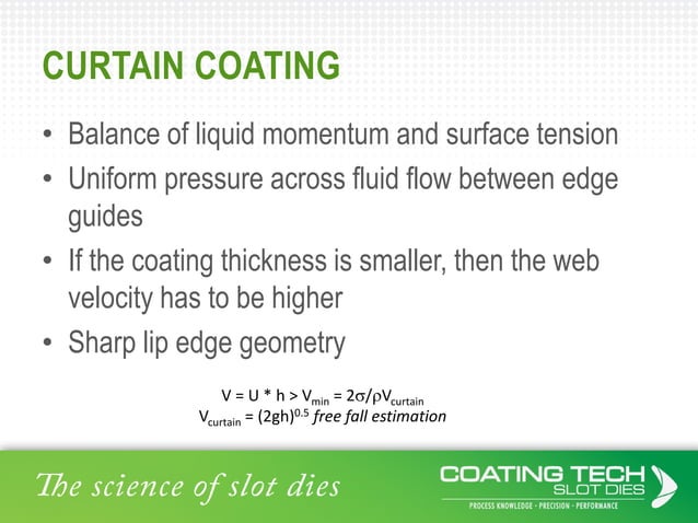 Curtain Coating Technology | PDF