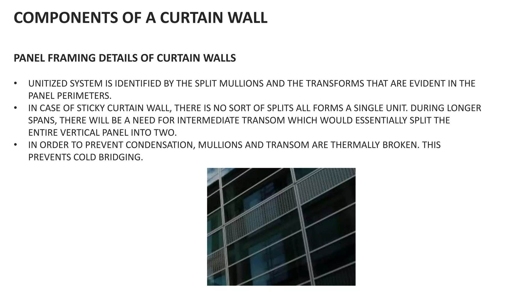 Curtain glazing presentation | PPTX
