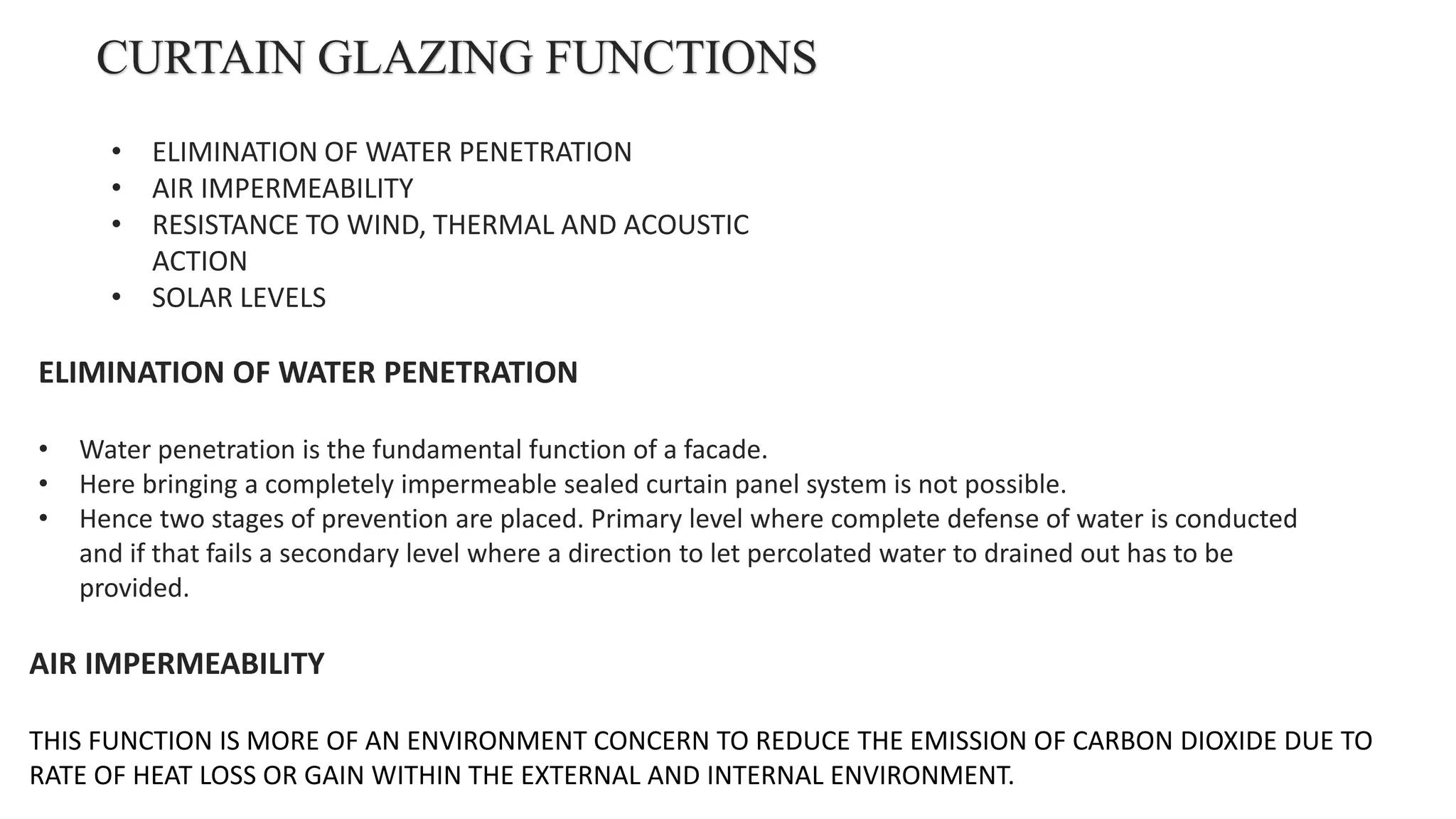 Curtain glazing presentation | PPTX