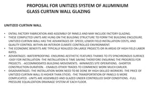 Curtain glazing presentation | PPTX