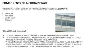 Curtain glazing presentation | PPTX