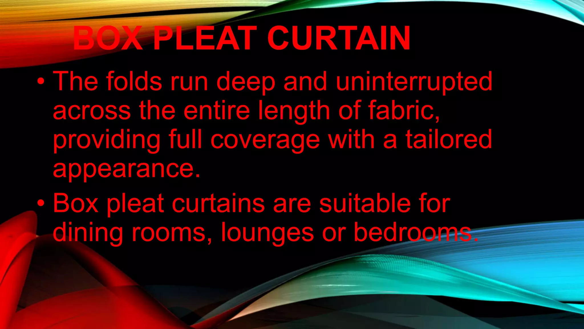 Curtains | PPTX