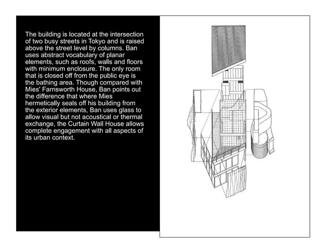 Curtain wall house, Shigeru Ban | PDF | Interior Decorating | Home & Garden