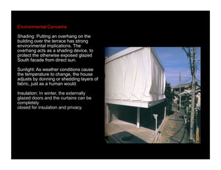 Curtain wall house, Shigeru Ban | PDF