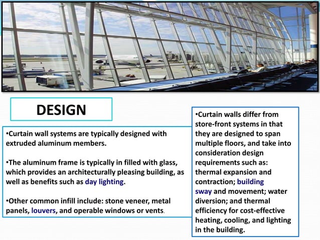 Curtain walls - Advanced structural systems | PPTX | Remodeling ...