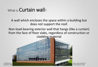 Curtain walls | PPT