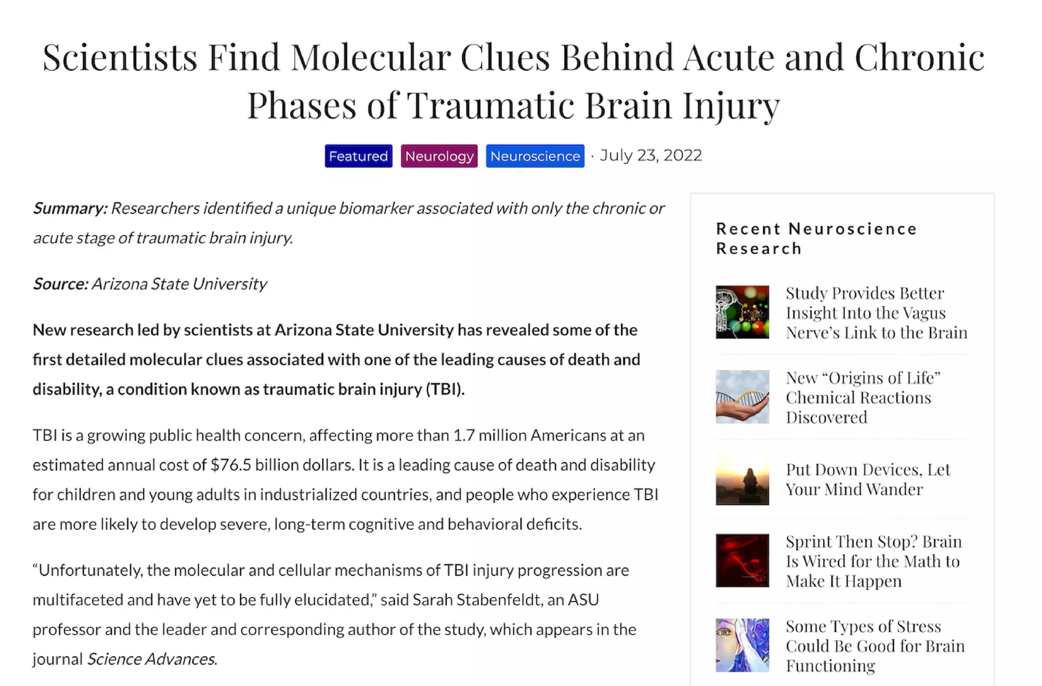 Scientists Find Molecular Glues Behind Acute and Chronic Phases of ...