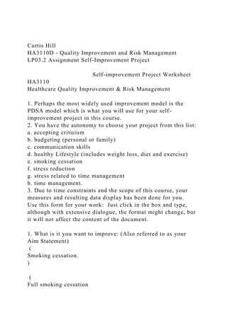 Curtis HillHA3110D - Quality Improvement and Risk ManagementLP.docx