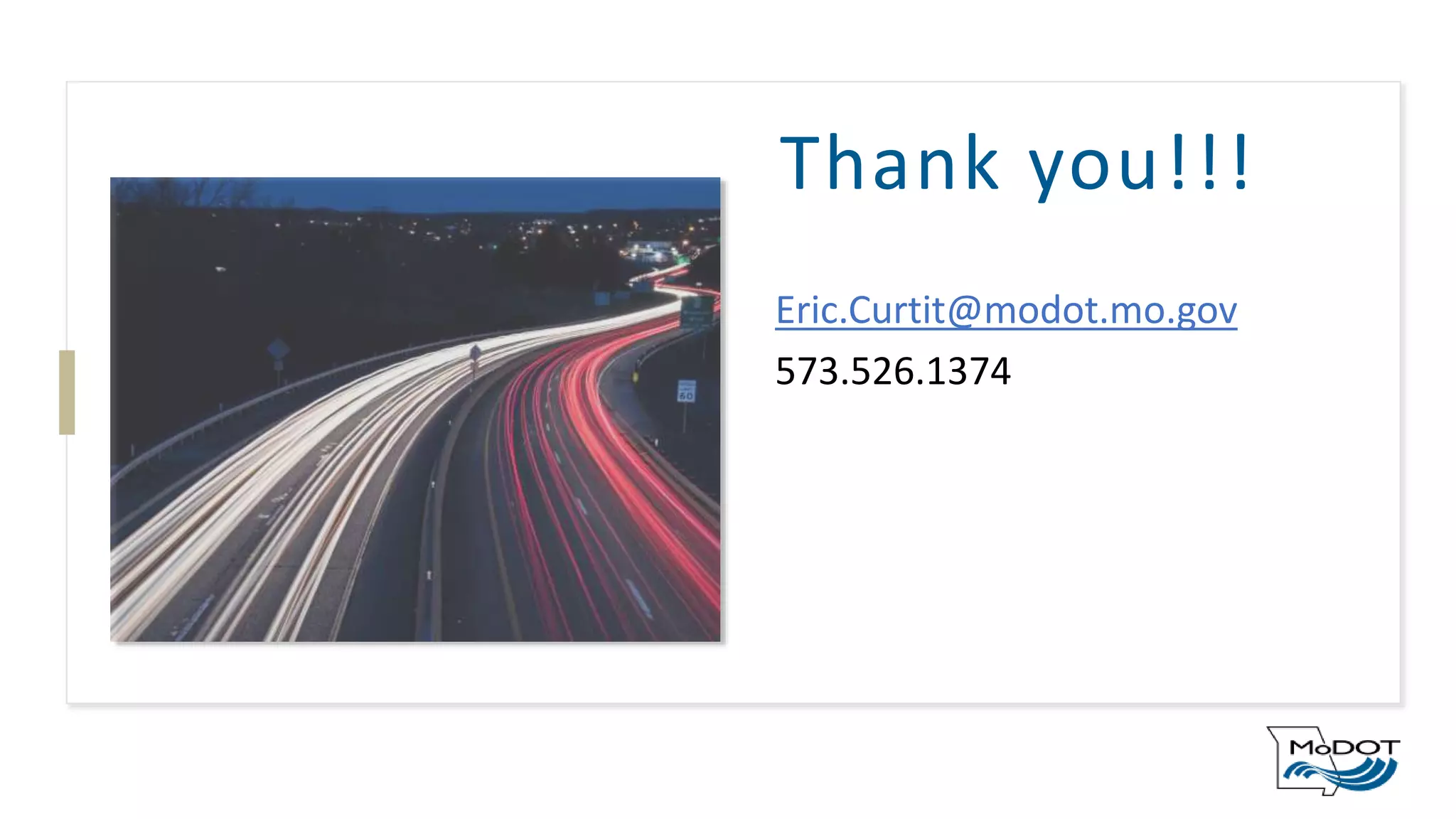 MoDOT's Planning Framework | PPT