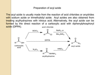 Curtius rearrgment | PPTX