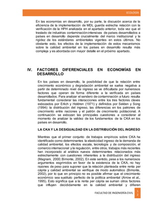 Curva de kuznets | DOCX