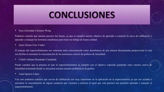 Curva de linealidad #16 | PPTX