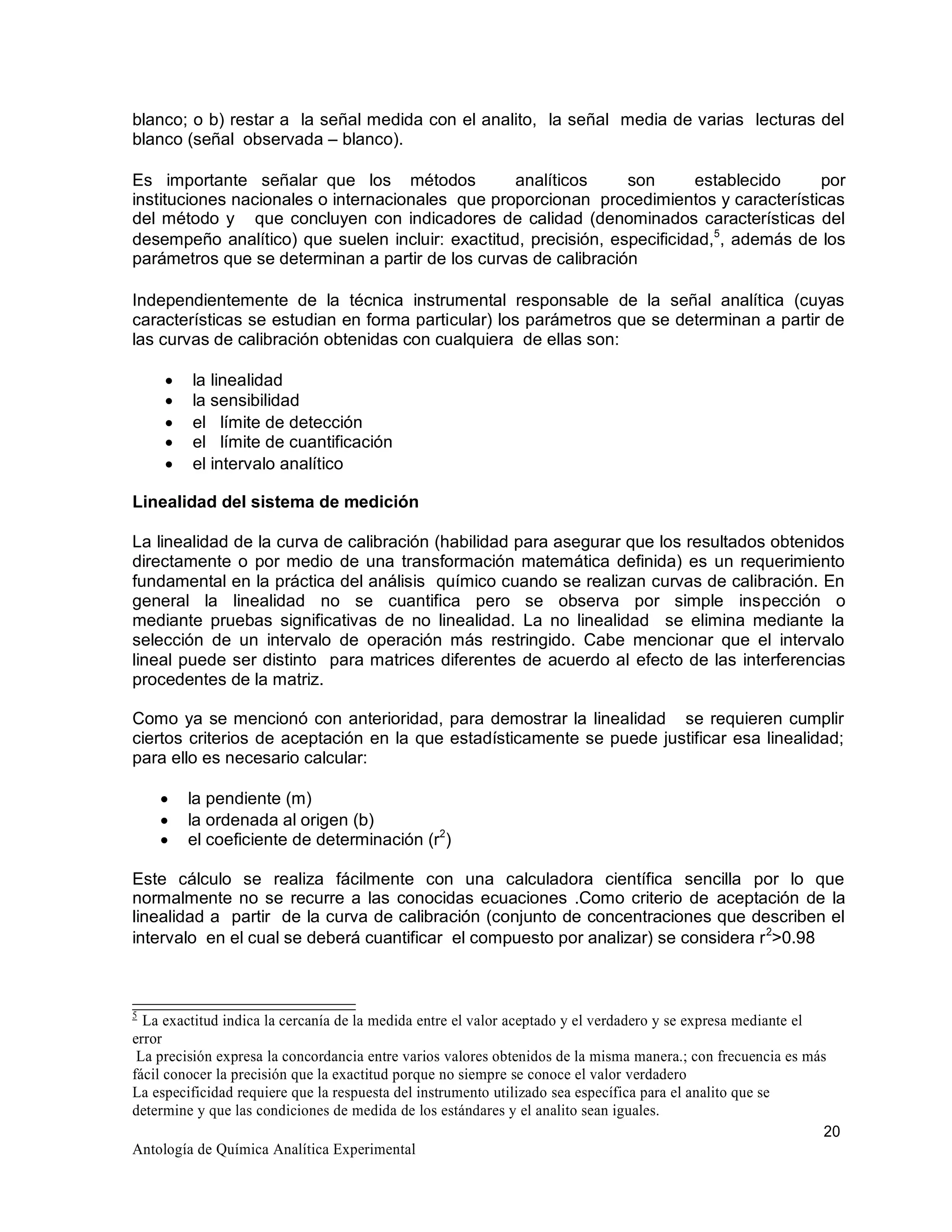 Curvas de calibrado | PDF | Chemistry | Science