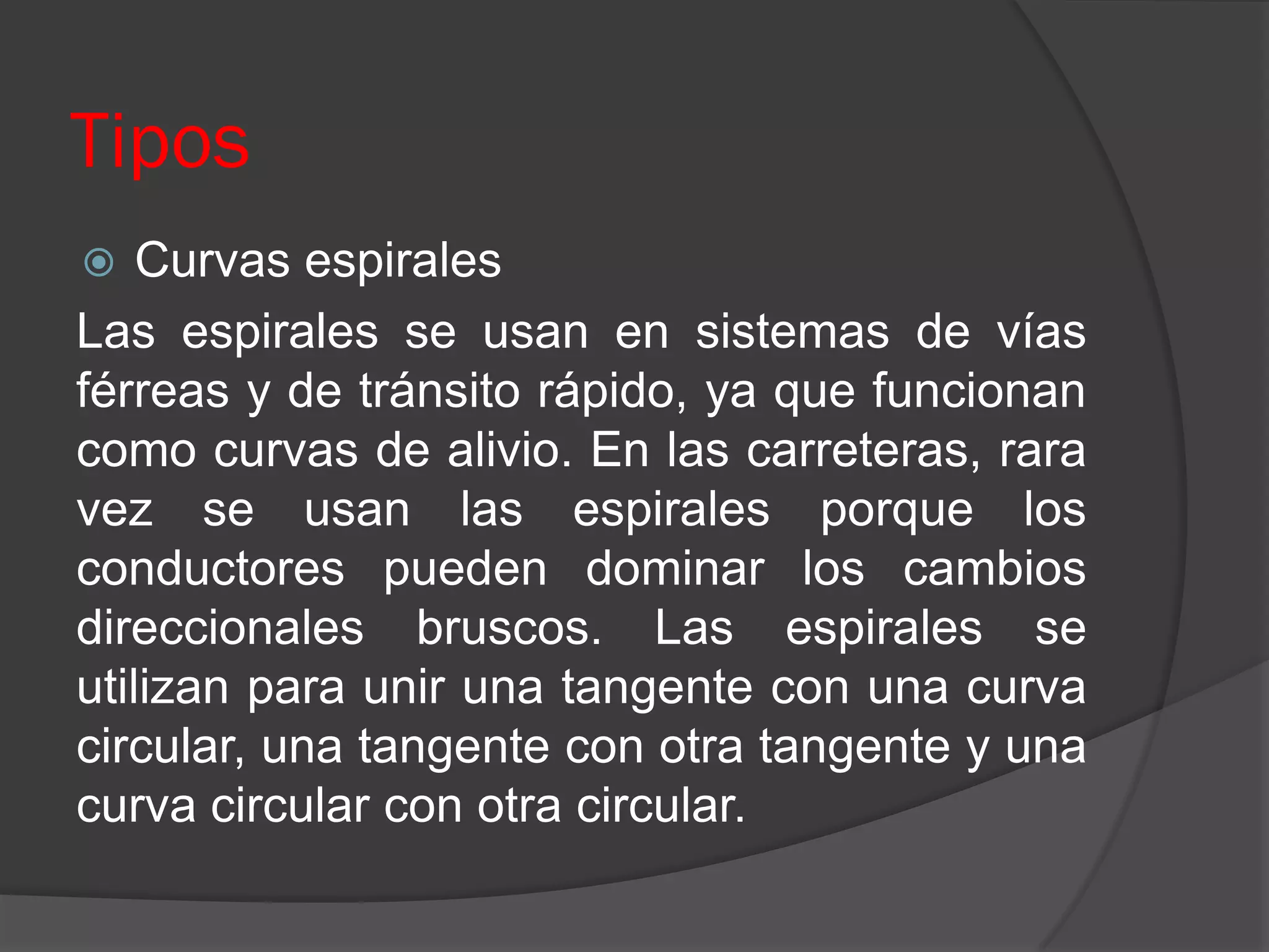 Curvas horizontaales | PPTX