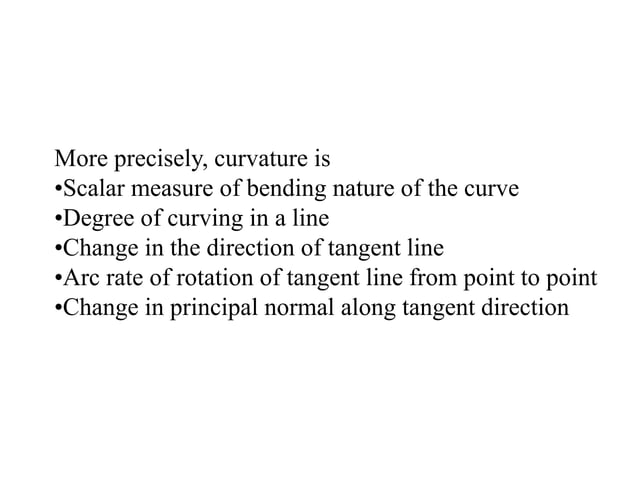 Curvature | PPTX | Physics | Science