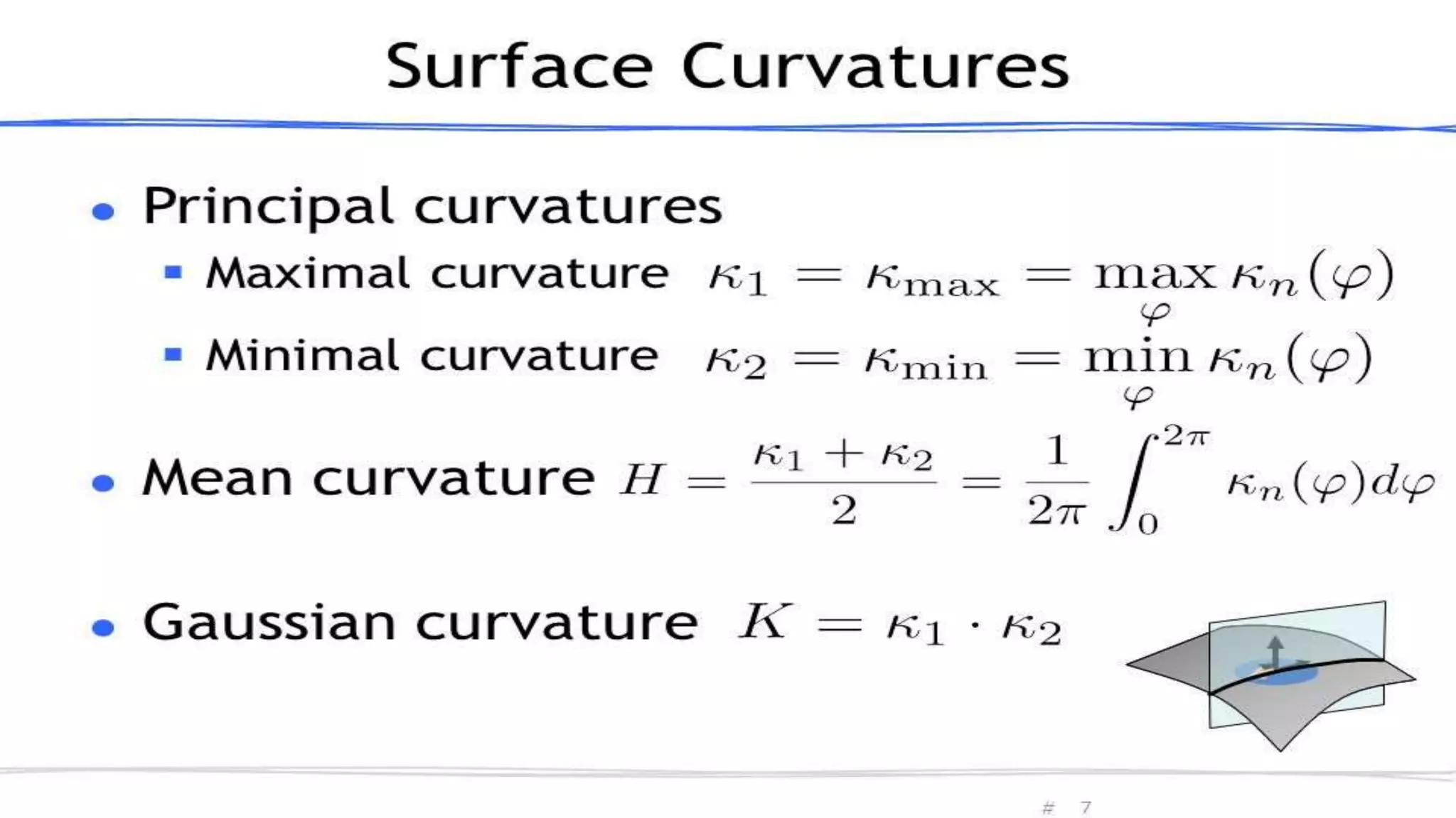 Curvature and its types | PPTX