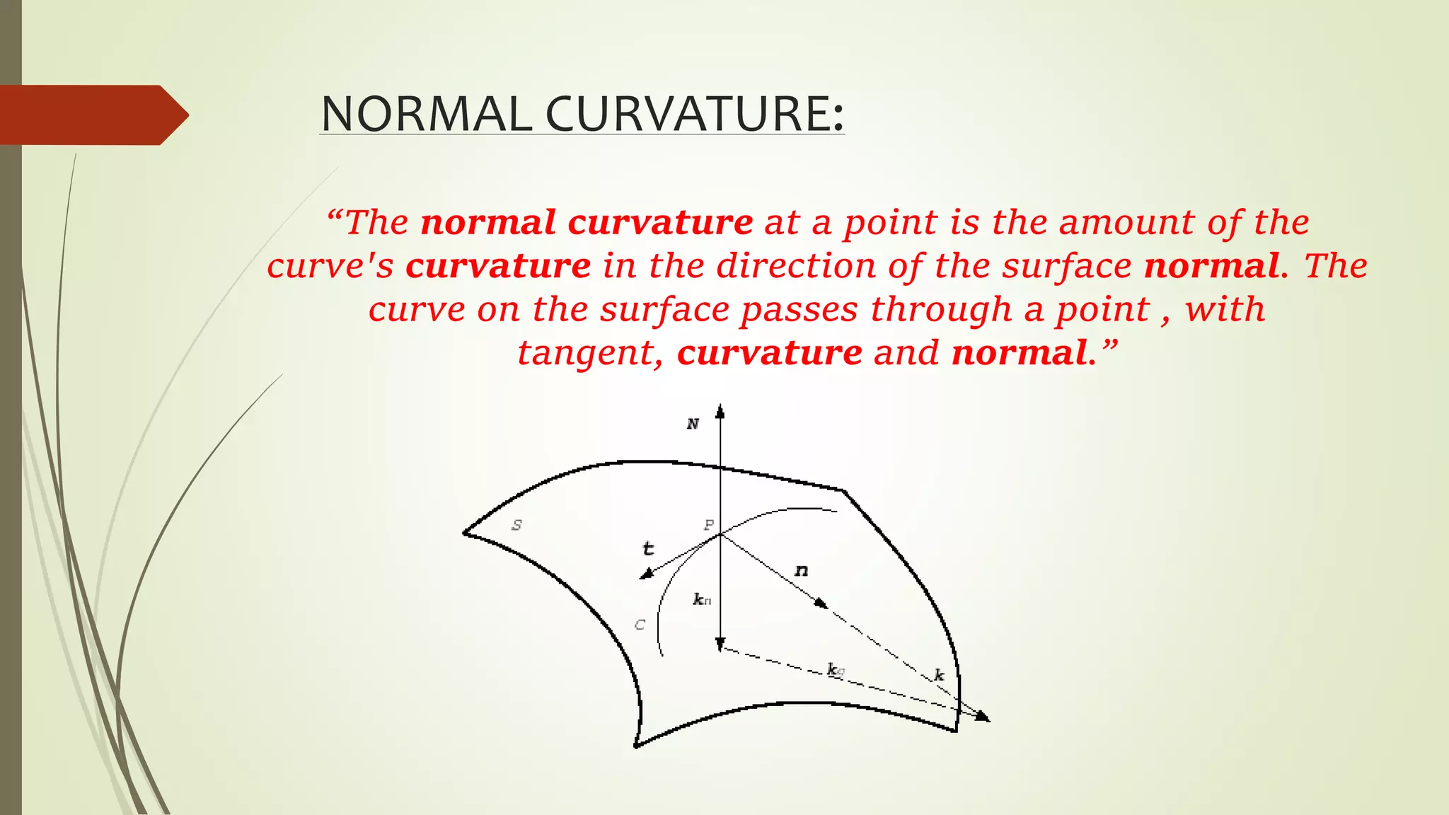 Curvature and its types | PPTX