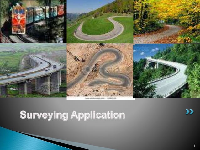 Curves and there application in Survey | PPTX