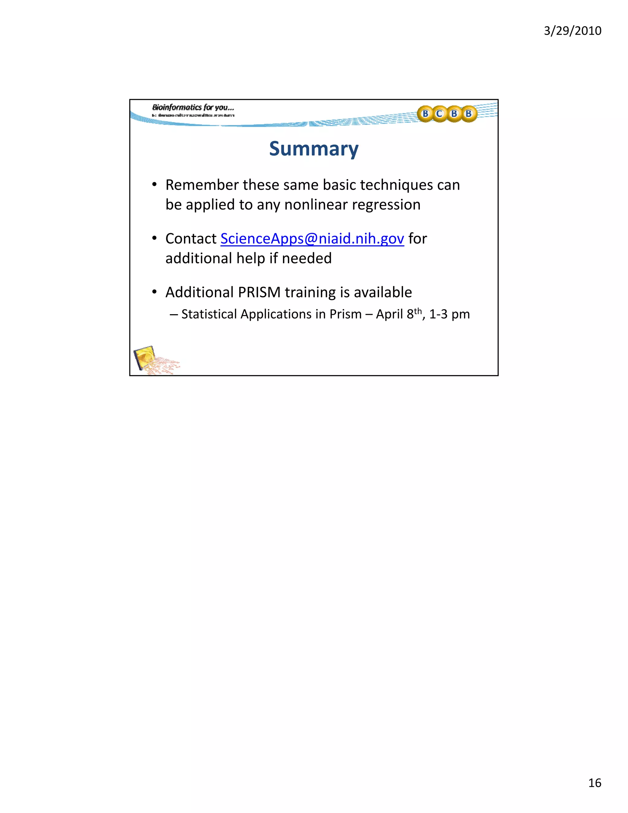 GraphPad Prism: Curve fitting | PDF