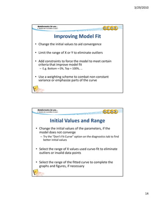 GraphPad Prism: Curve fitting | PDF