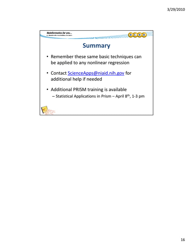 Graphpad Prism Curve Fitting Pdf Physics Science