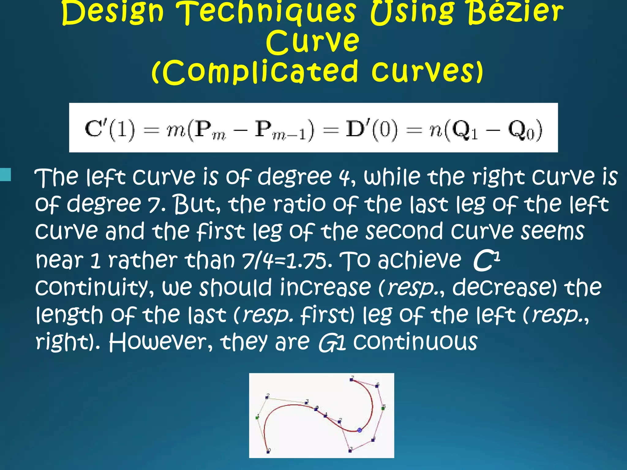 Curve modeling-bezier-curves | PPT