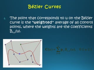 Curve modeling-bezier-curves | PPT