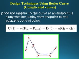 Curve modeling-bezier-curves | PPT