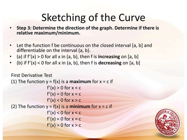 Curve sketching | PPTX | Drawing and Sketching | Arts and Crafts