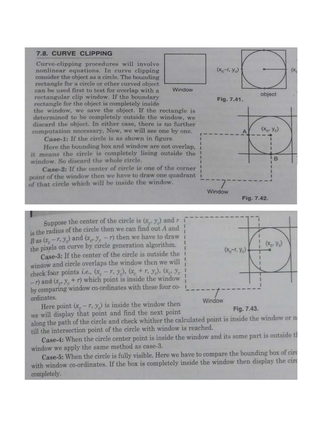 Curve clipping | DOCX