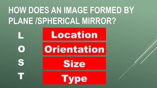 CURVED MIRROR POWERPOINT PRESENTATION-Gr.10