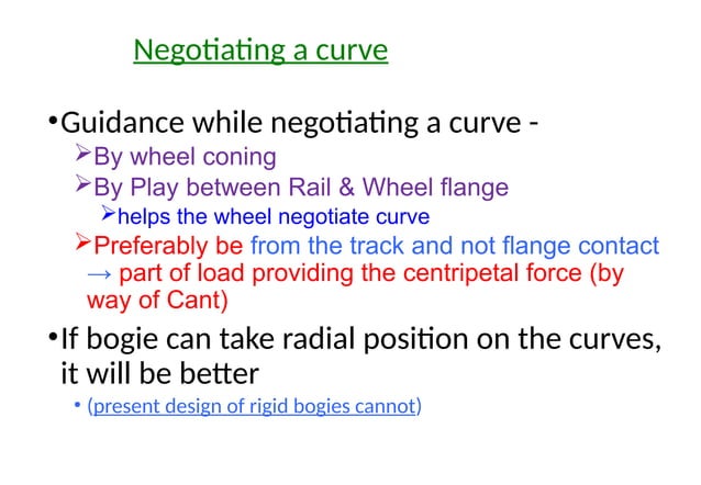 Railway simple curve design and maintenance | PPTX