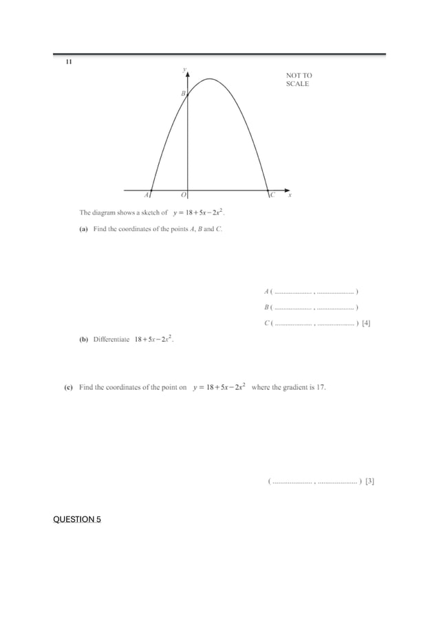 Curved Graphs Igcse Mathematics Practice Pdf