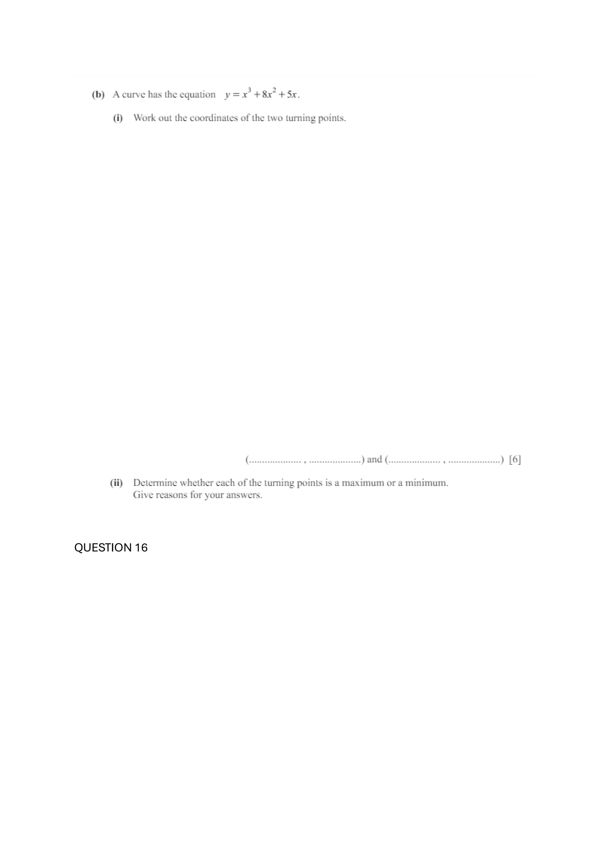 CURVED GRAPHS (2) IGCSE MATHEMATICS PRACTICE pdf | PDF