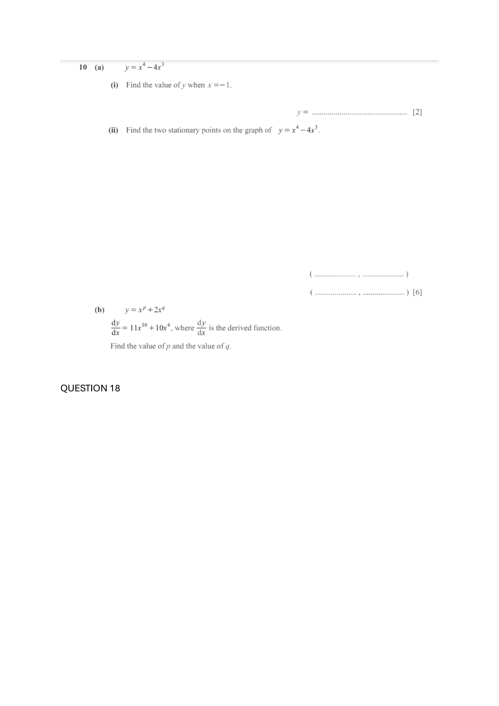 CURVED GRAPHS (2) IGCSE MATHEMATICS PRACTICE pdf | PDF