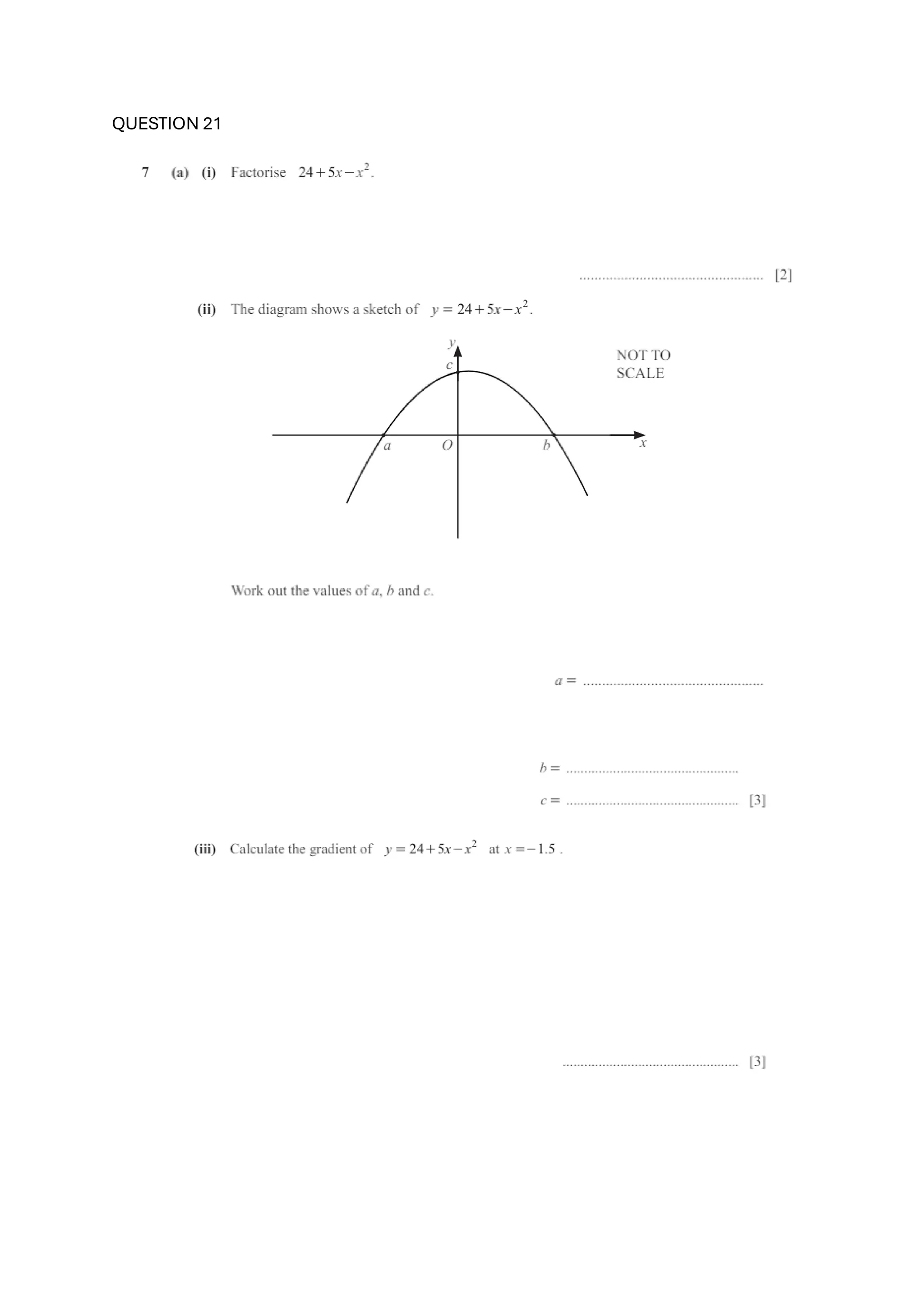 Curved Graphs 2 Igcse Mathematics Practice Pdf Pdf