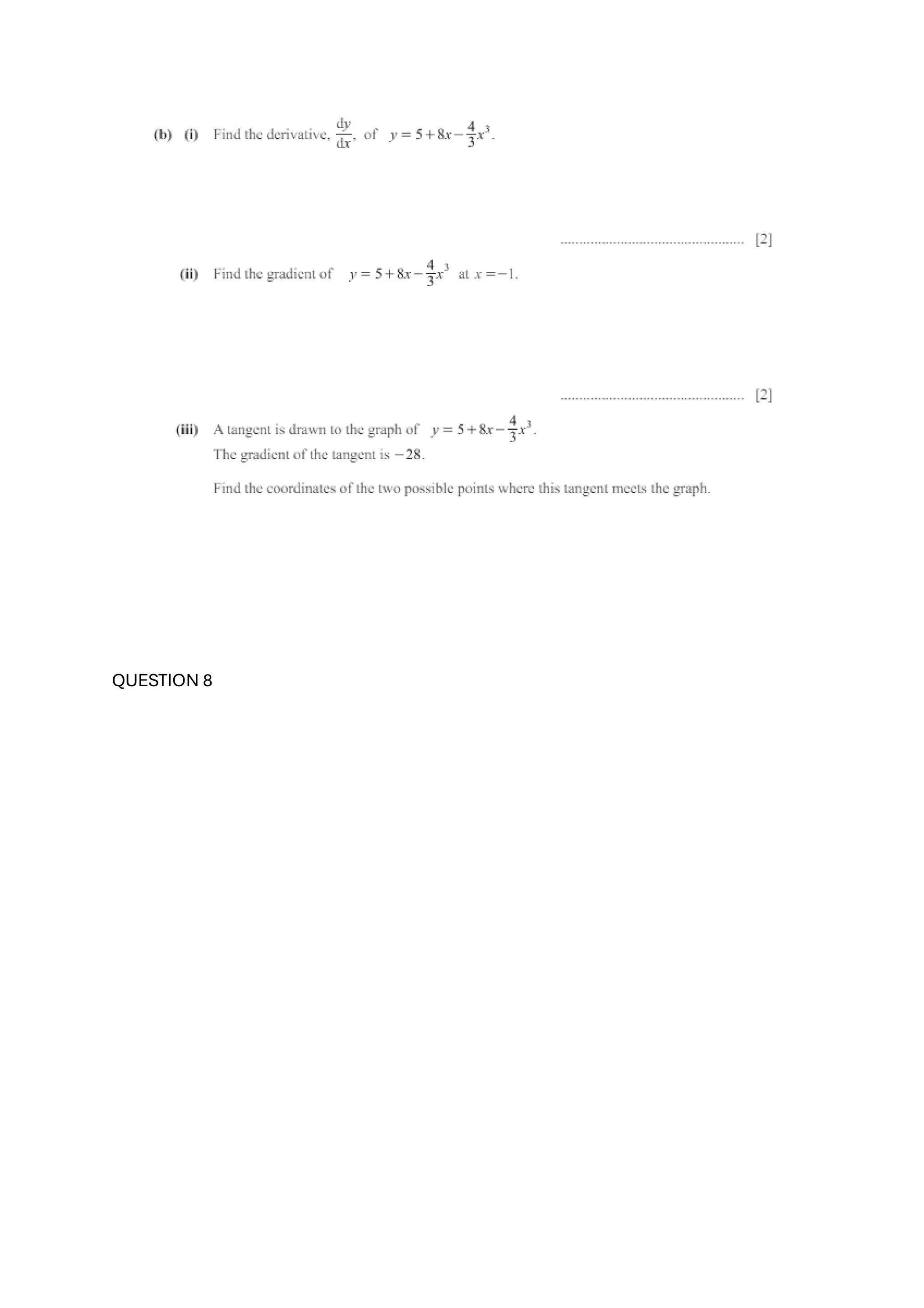 CURVED GRAPHS (2) IGCSE MATHEMATICS PRACTICE pdf | PDF
